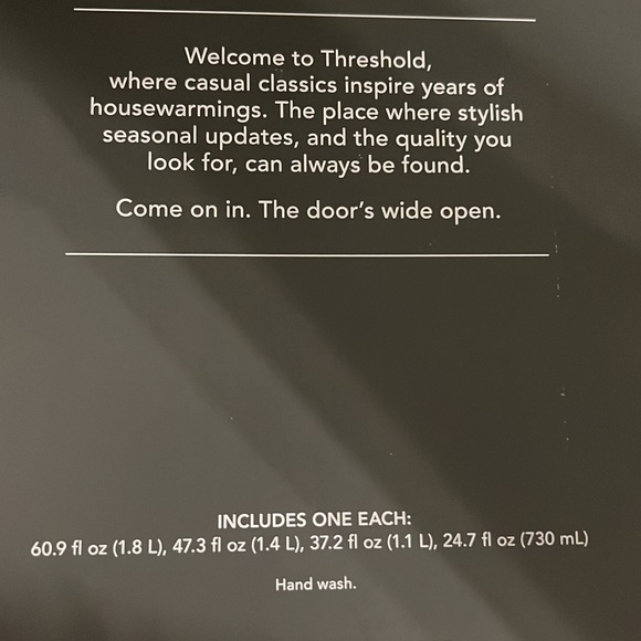 Threshold | Storage & Organization | Threshold Canister Set 4 Pack ...